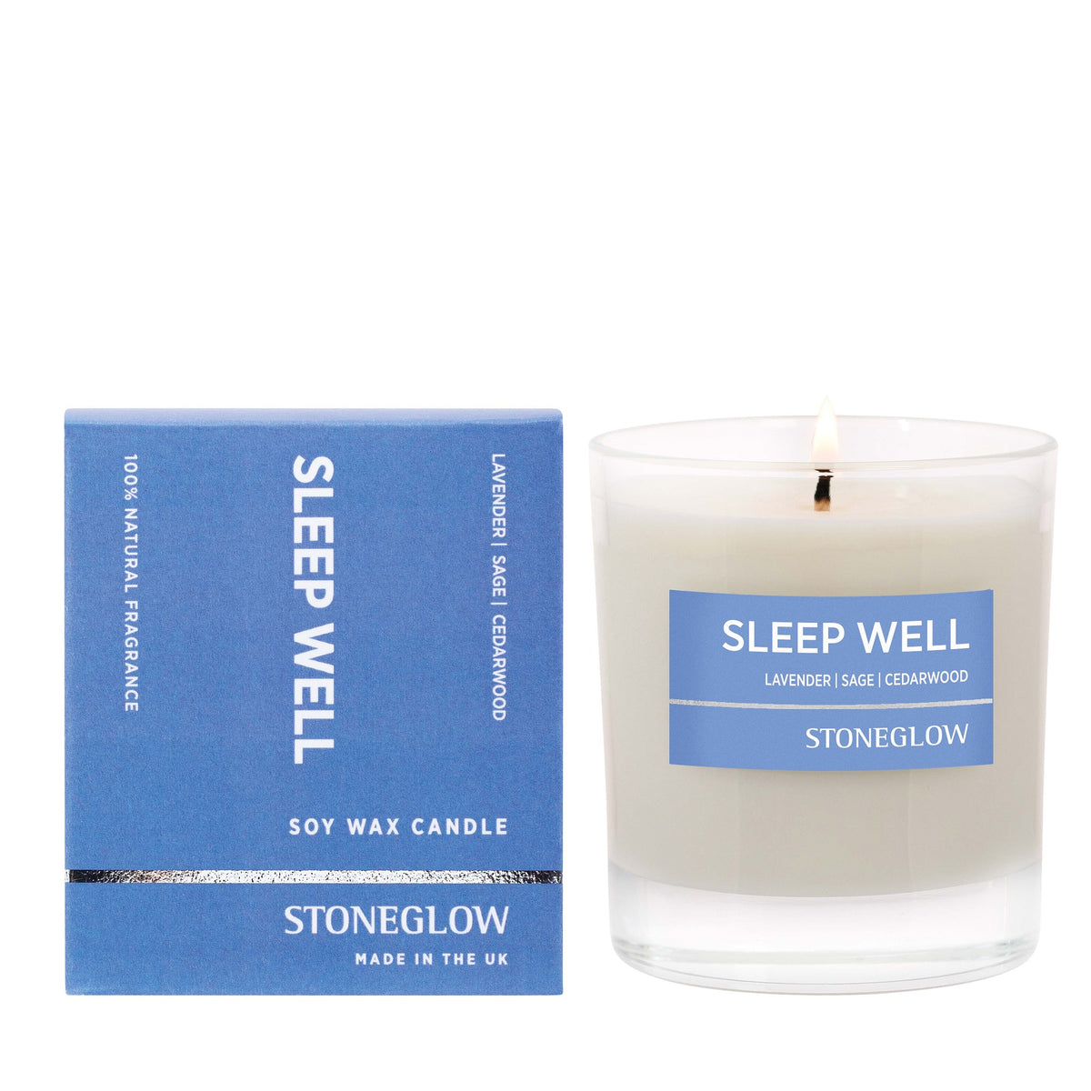 Wellbeing- Sleep Well Candle by Stoneglow – Loving Home