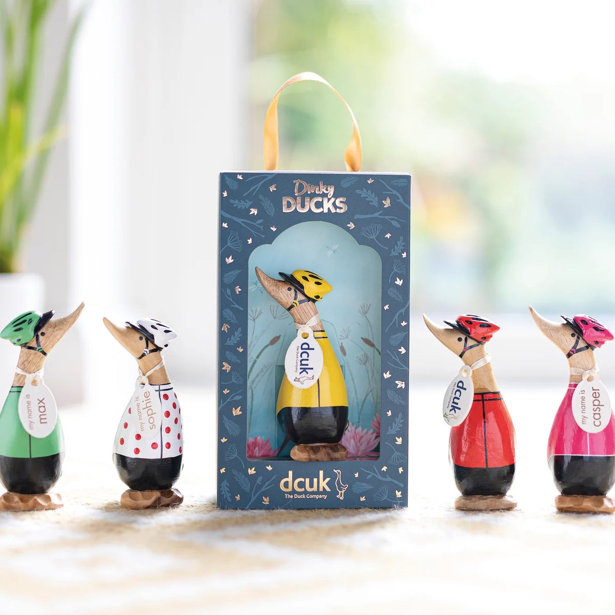 Dinky Duck, Pink Cyclist – Loving Home